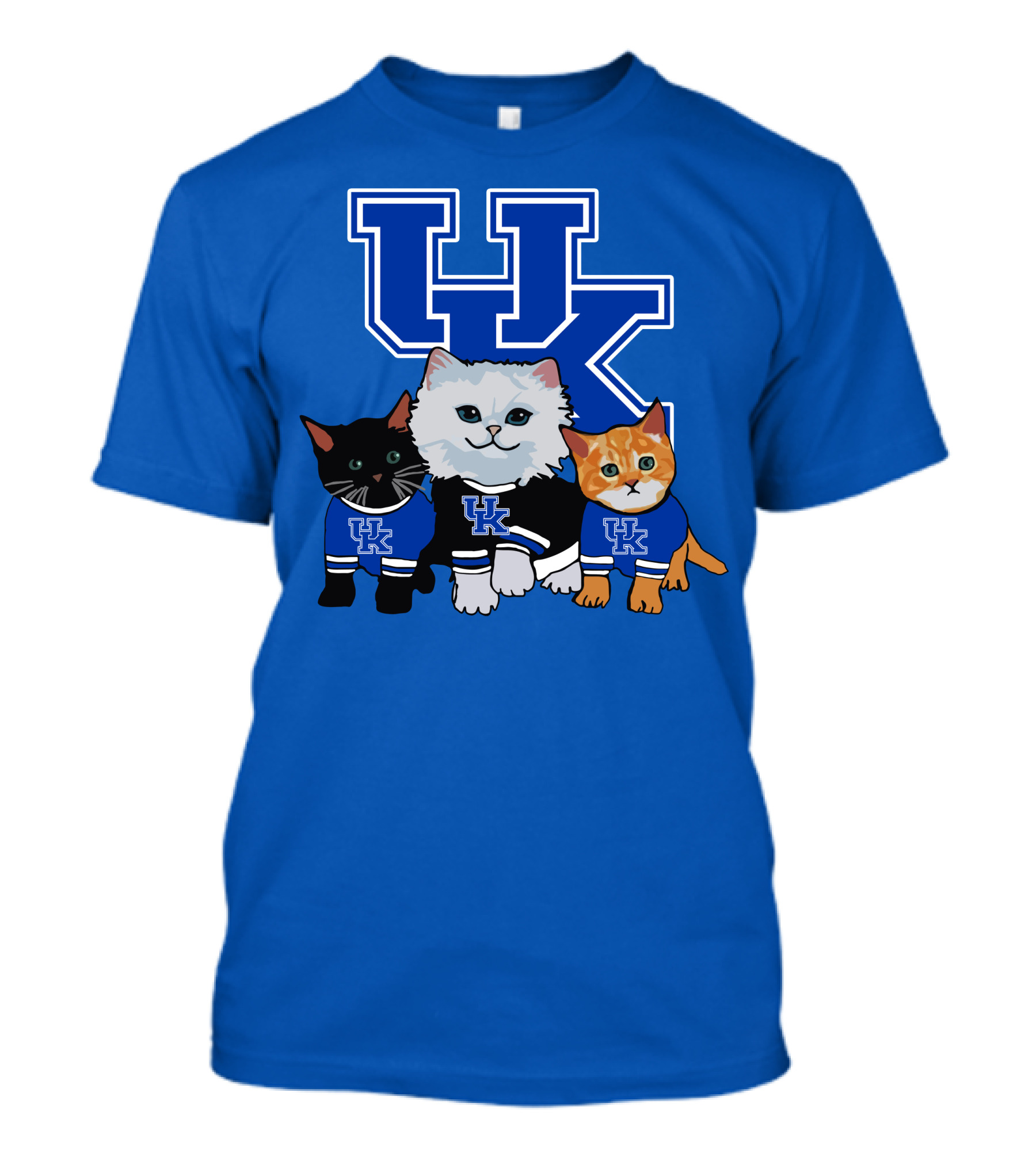 Kentucky Wildcats Cute Cats In UK Jerseys T-Shirt