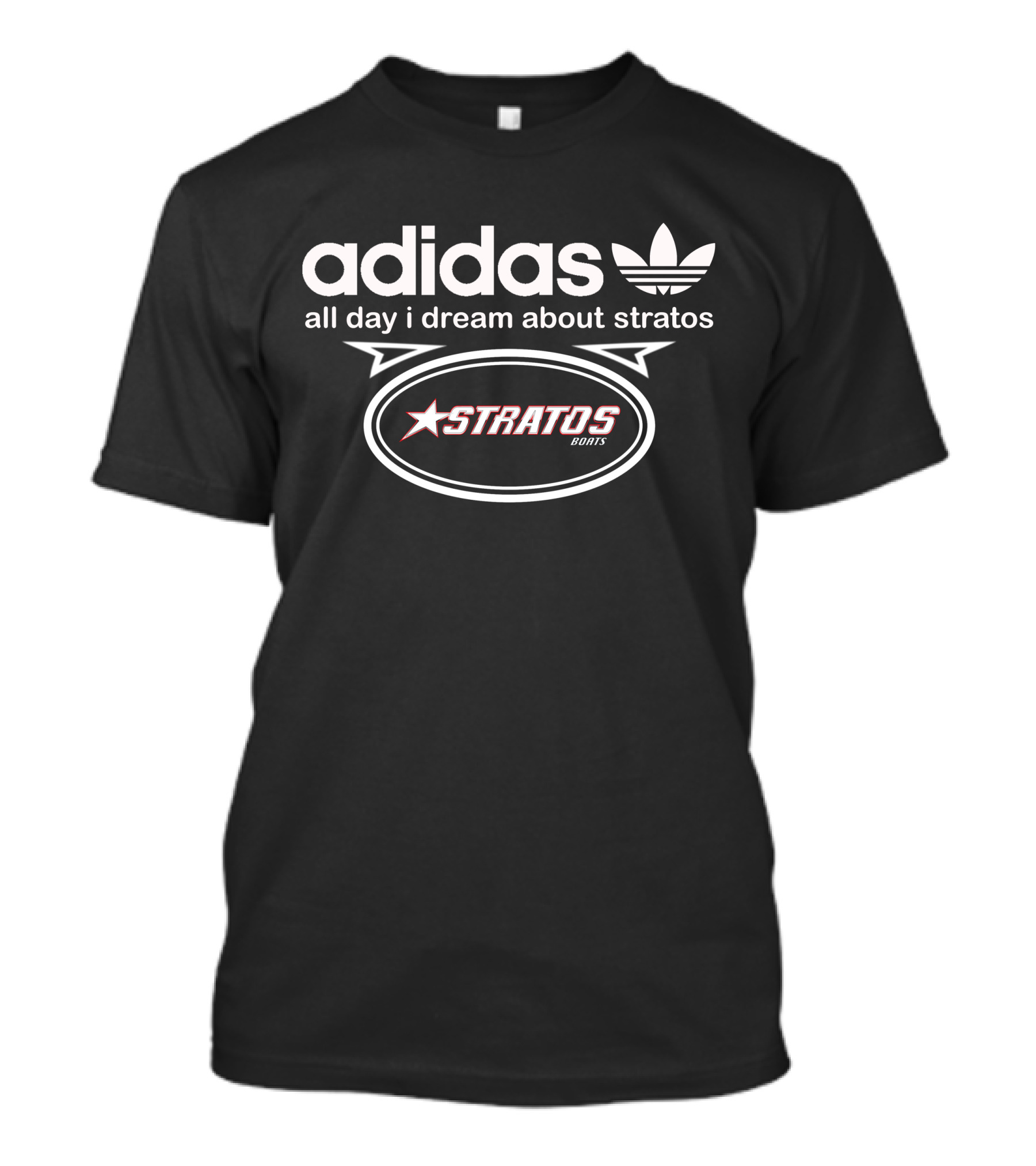 All Day I Dream About Stratos Boats Star T-Shirt