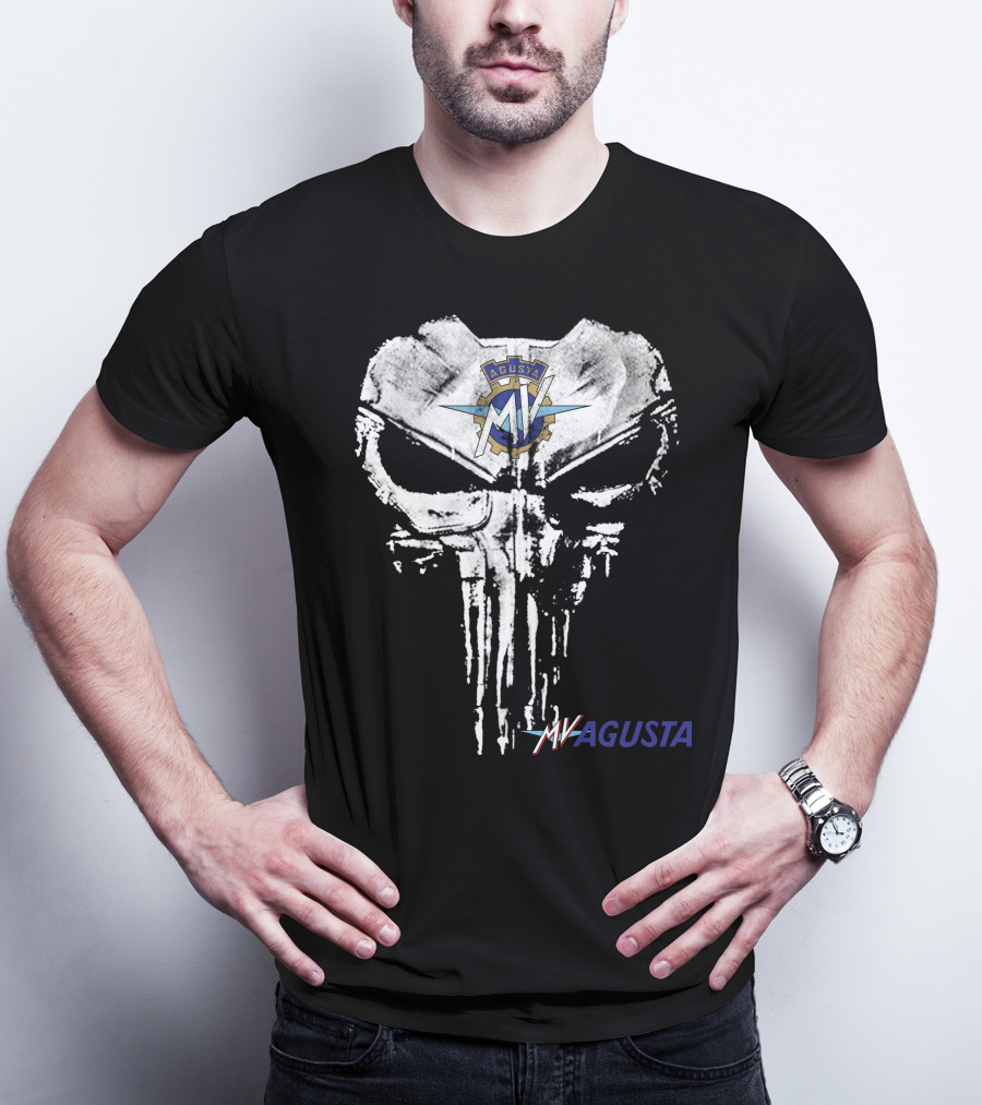 MV Agusta Punisher Skull T-Shirt