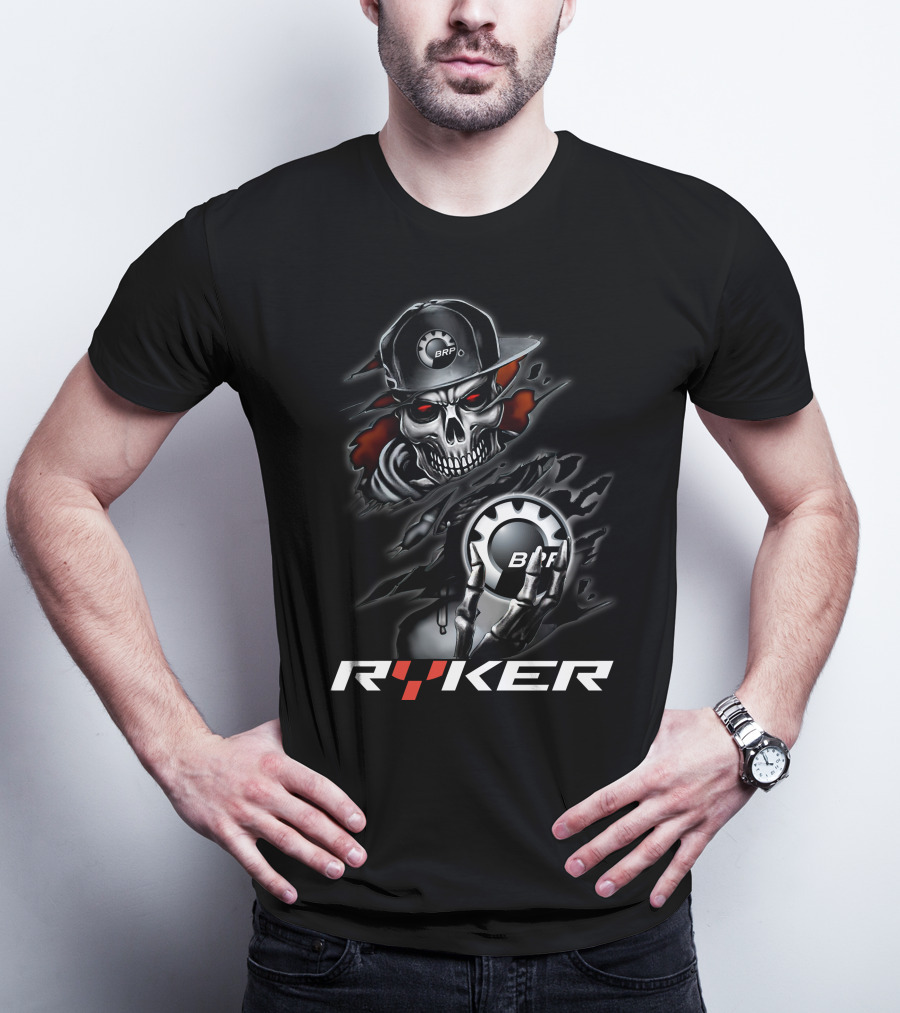 Brp Ryker Skull T-Shirt