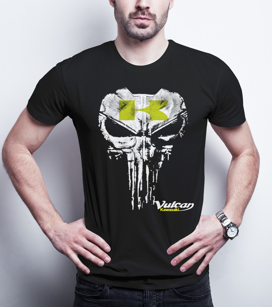 Kawasaki Vulcan Skull Icon 01 T-Shirt