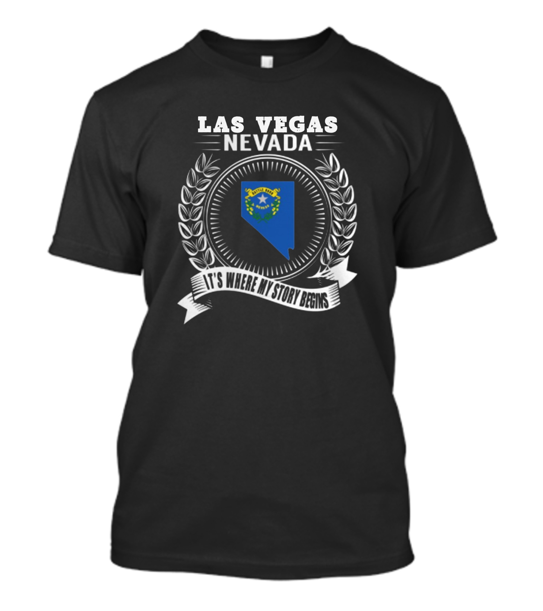 Las Vegas Nevada It's Where My Story Begins T-Shirt