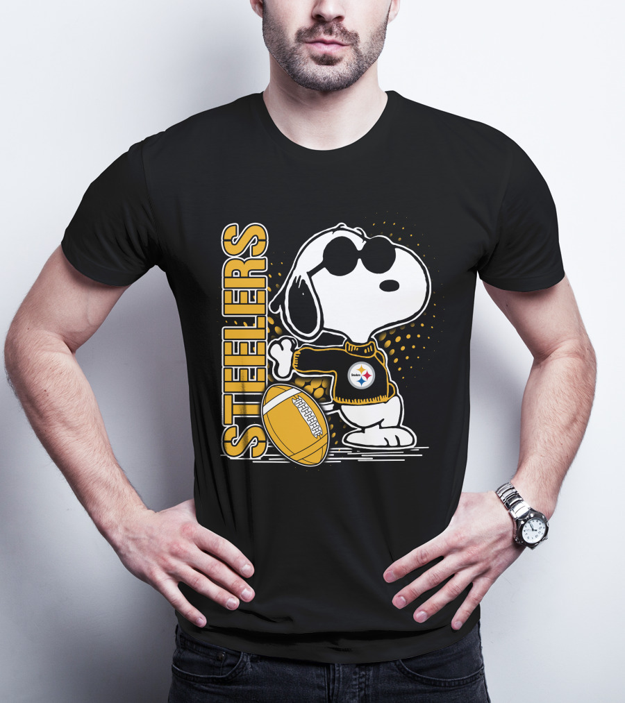 Steelers Snoopy Football Team T-Shirt