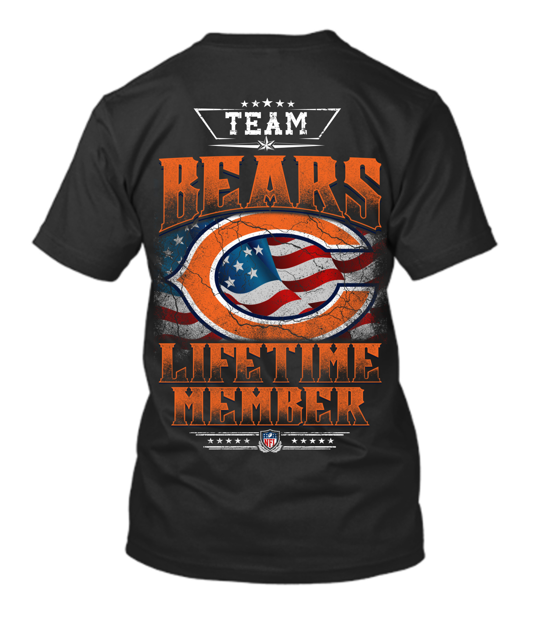 Team Bears Lifetime Member Nfl T-Shirt