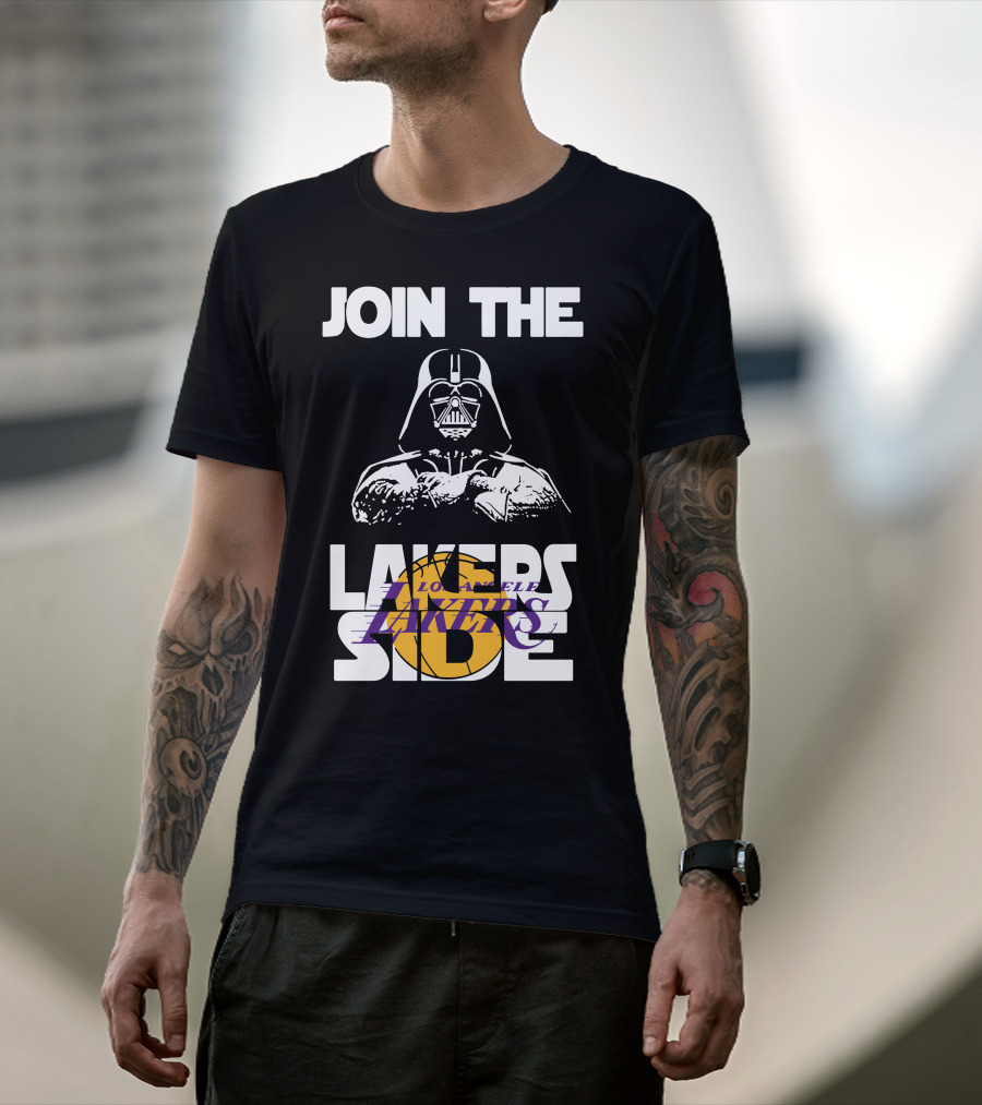 Join The Los Angeles Lakers Side T-Shirt