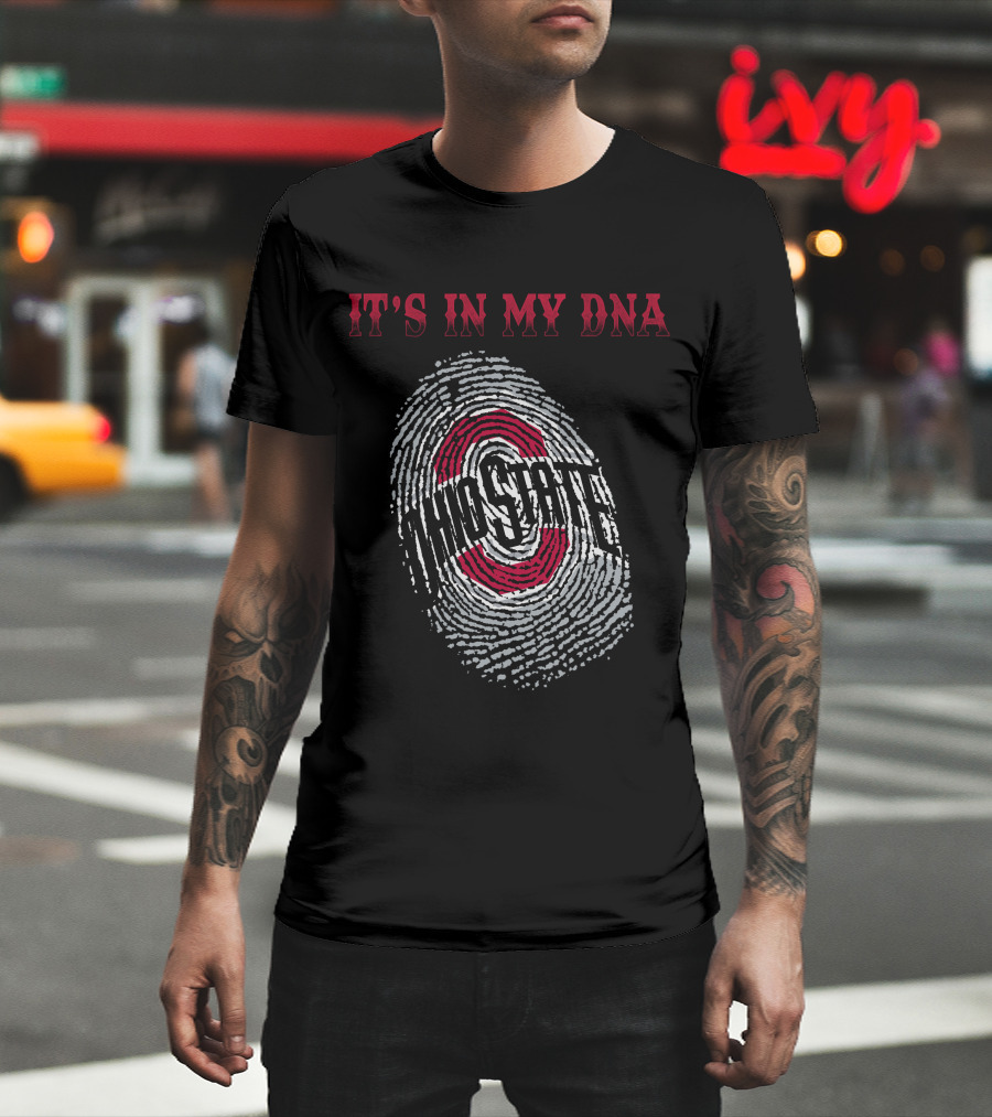 It's In My Dna Ohio State Buckeyes T-Shirt
