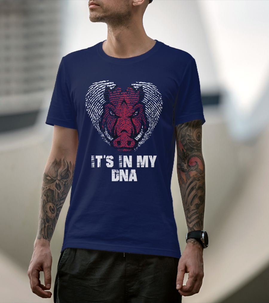 Arkansas Razorbacks It's In My Dna T-Shirt