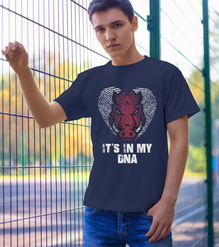 Arkansas Razorbacks It's In My Dna T-Shirt