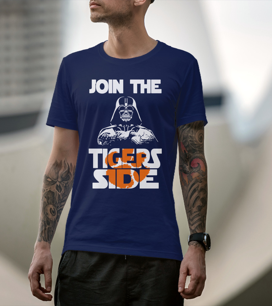 Join The Tigers Side Clemson Tigers T-Shirt