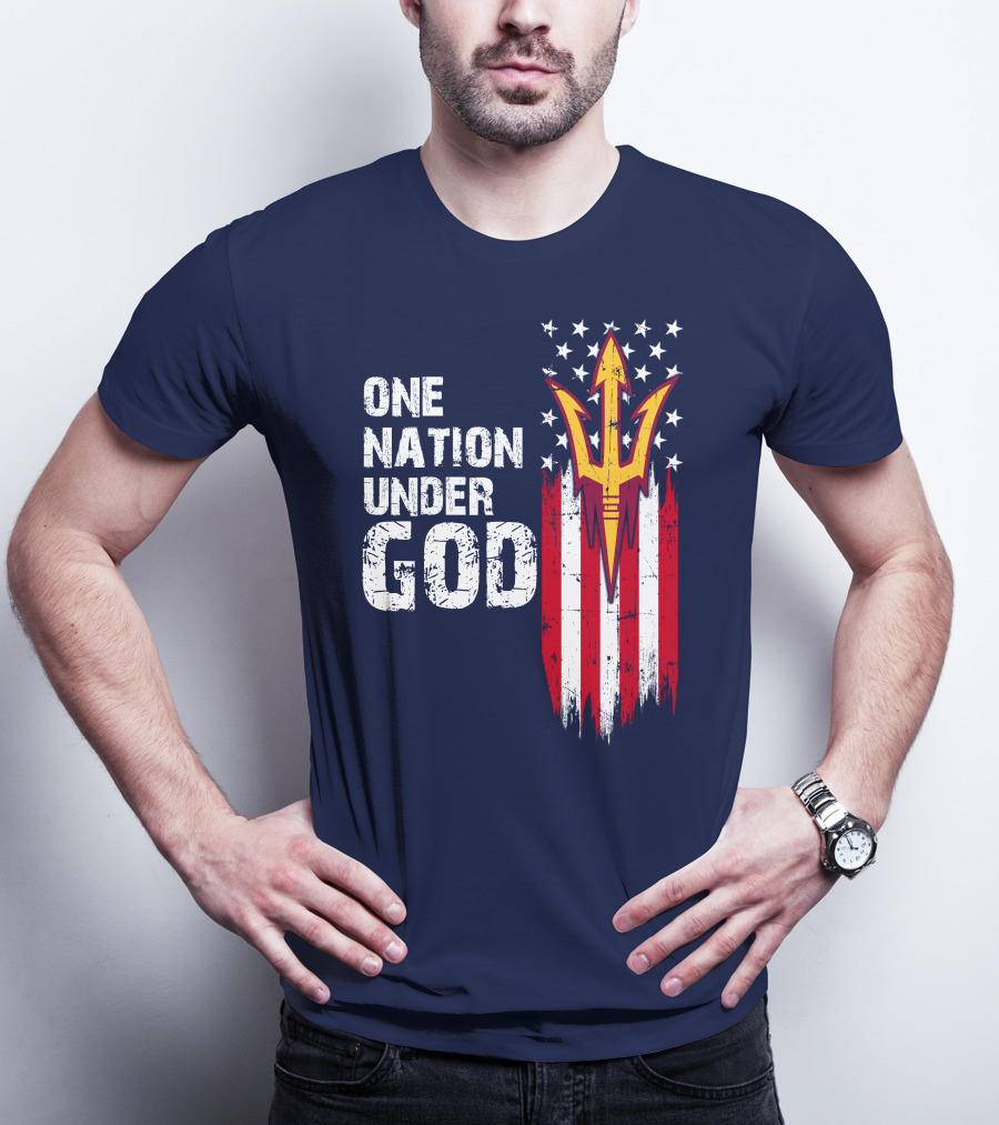 One Nation Under God Arizona State Sun Devils T-Shirt