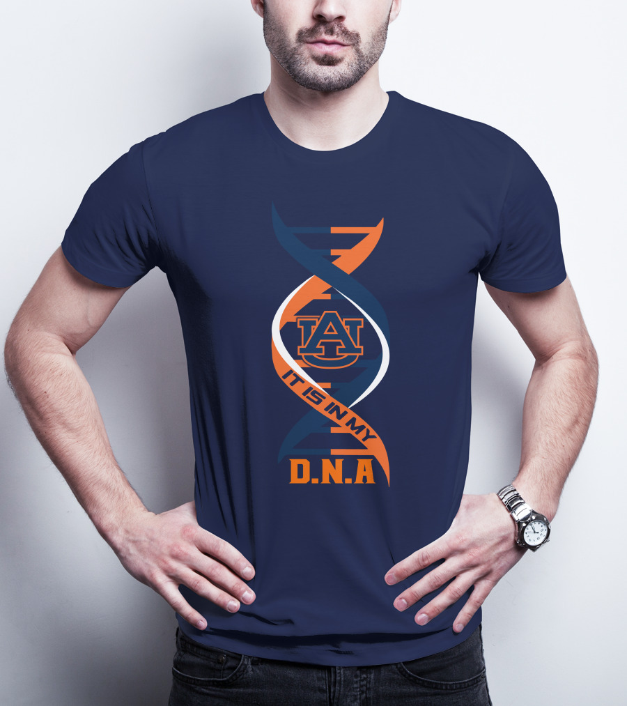 Auburn Tigers Au Logo It Is In My Dna T-Shirt