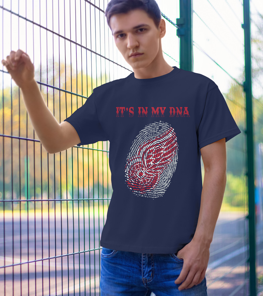 It's In My Dna Detroit Redwings T-Shirt