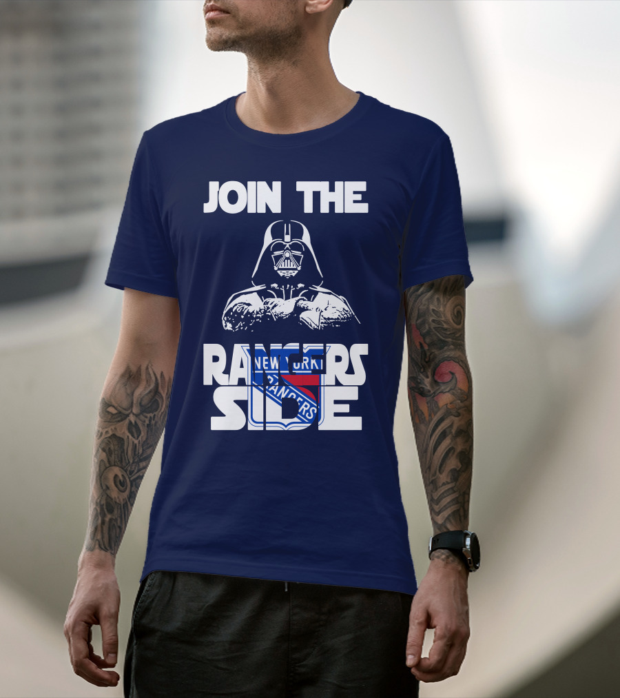 Join The New York Rangers Side T-Shirt
