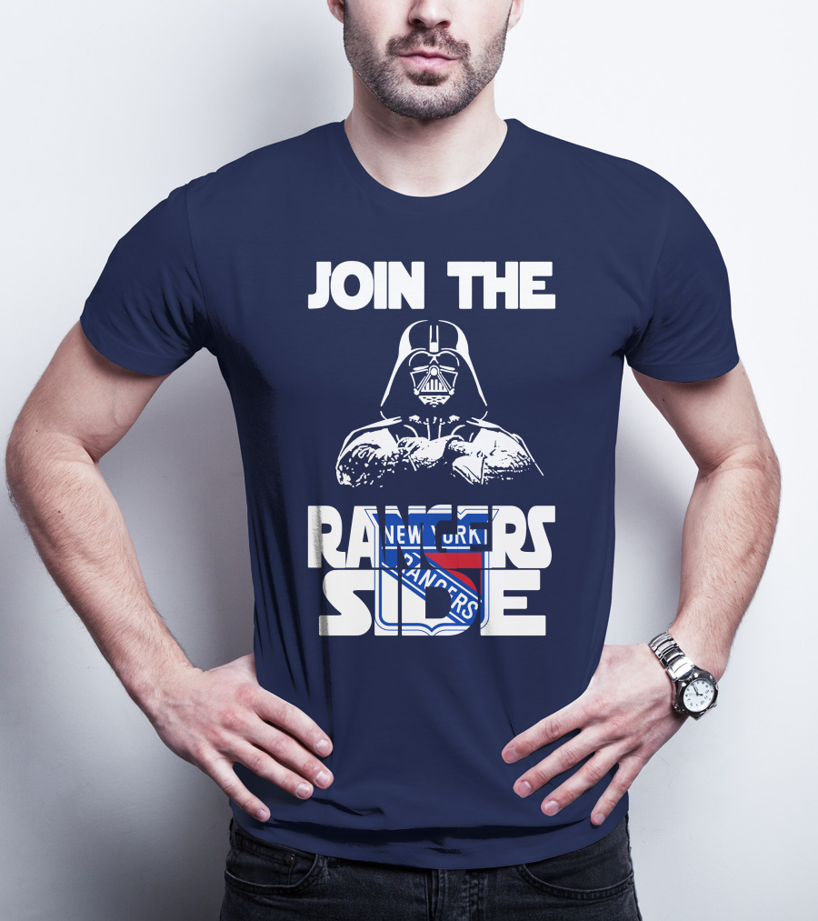 Join The New York Rangers Side T-Shirt