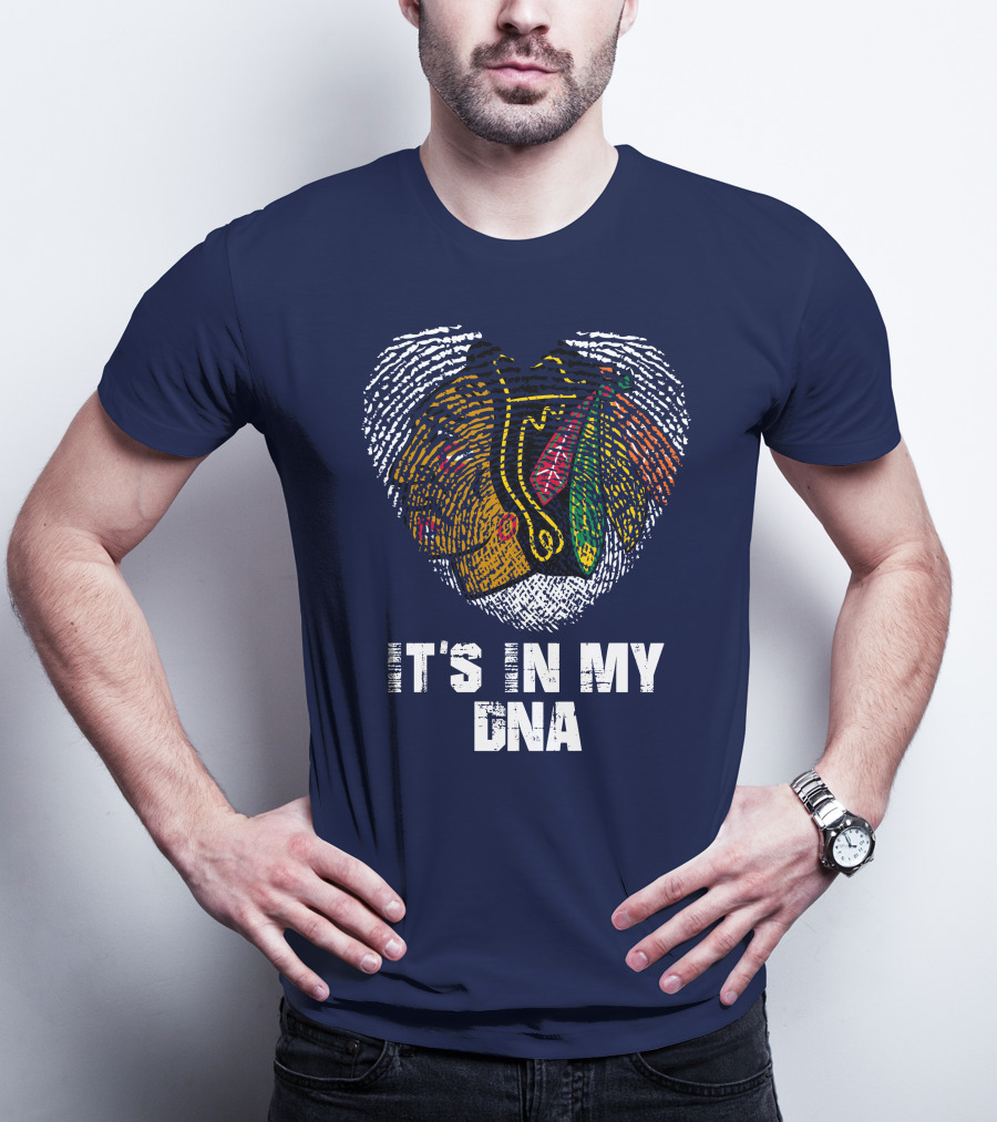 Chicago Blackhawks It's In My Dna T-Shirt