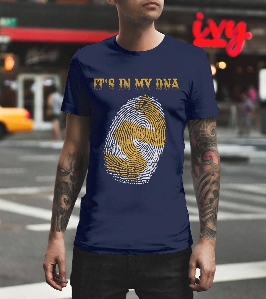 Washington It's In My Dna Fingerprint T-Shirt