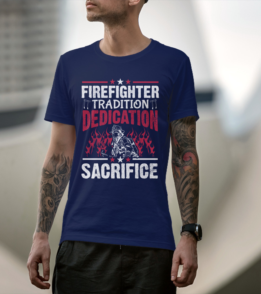 Fighter Tradition Dedication Sacrifice T-Shirt