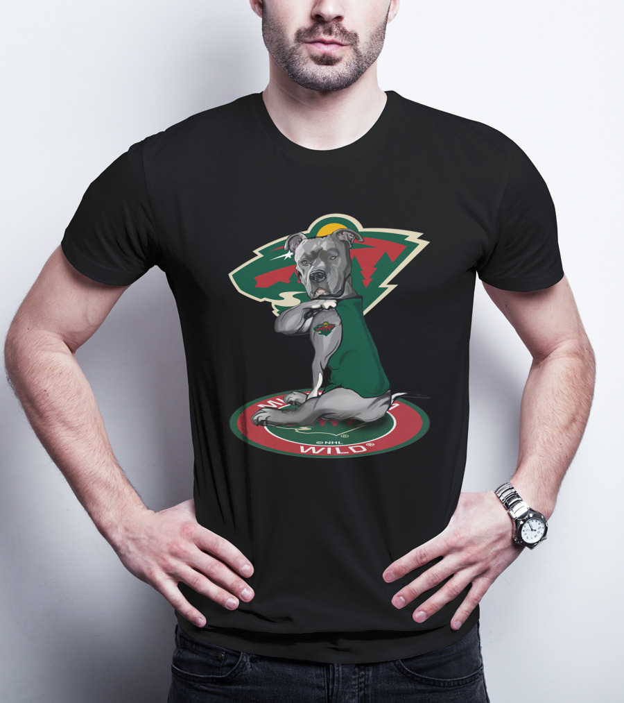 NHL Minnesota Wild Dog 15 T-Shirt