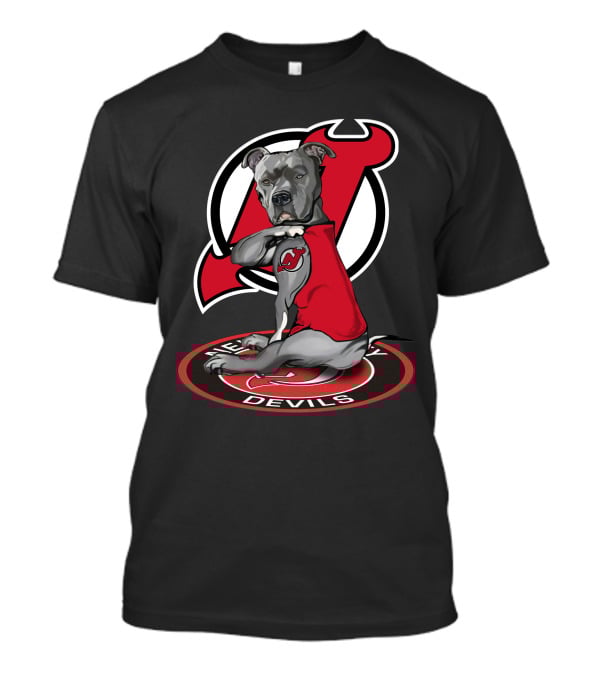 New Jersey Devils Dog Mascot 18 T-Shirt