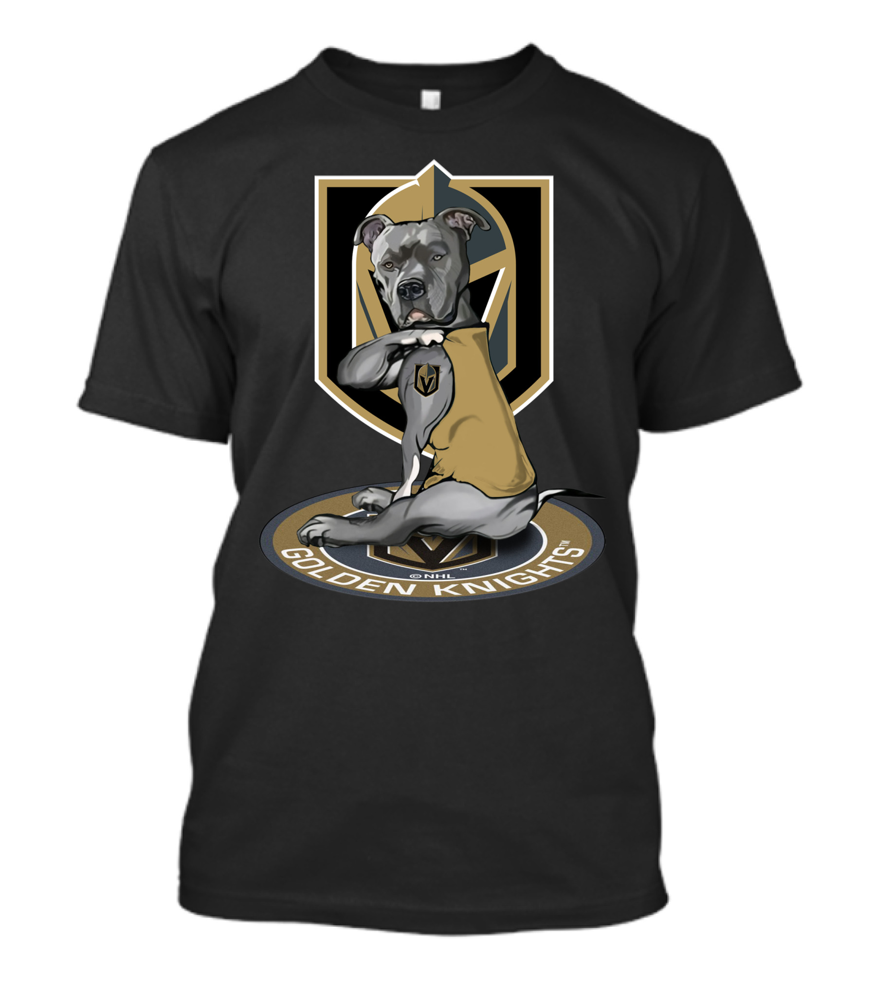 Vegas Golden Knights 29 NHL Dog T-Shirt