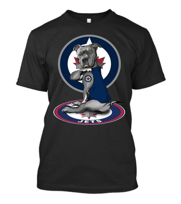 Winnipeg Jets Dog Logo 31 T-Shirt