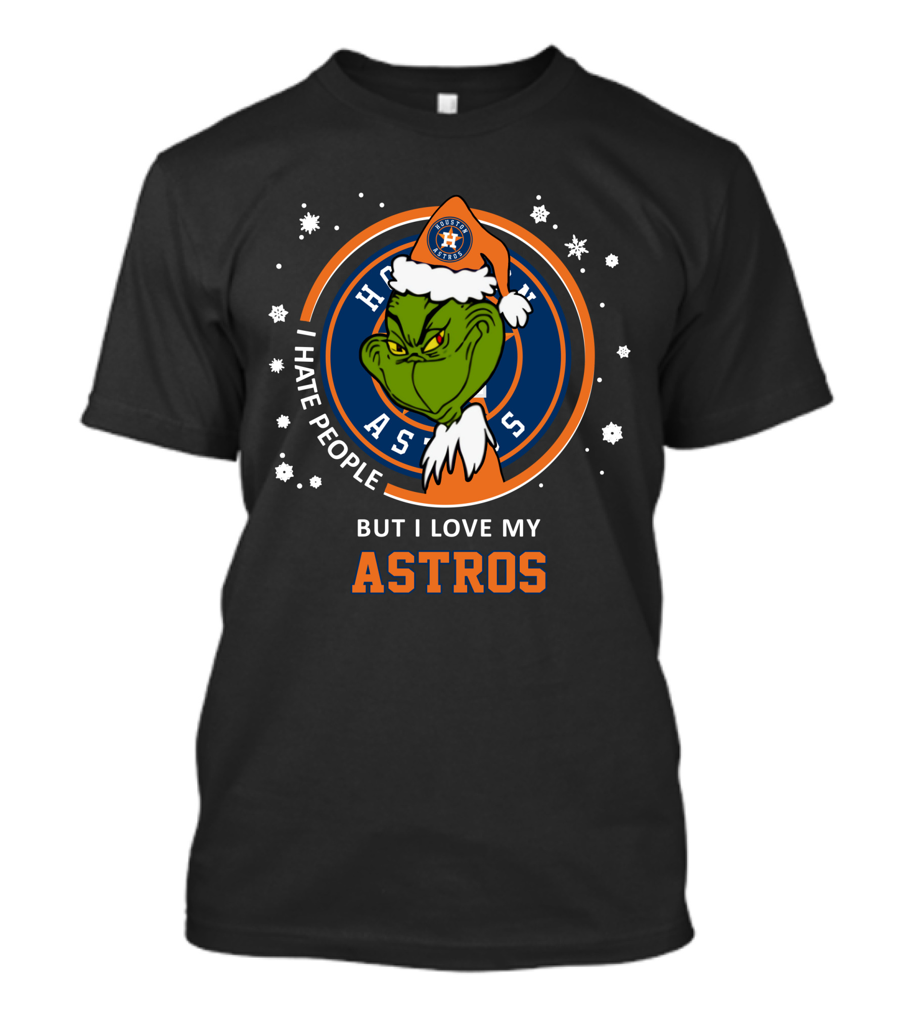 I Hate People But I Love My Astros Houston Astros T-Shirt