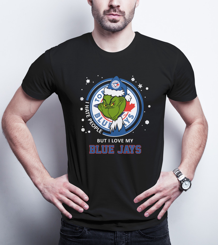 I Hate People But I Love My Toronto Blue Jays T-Shirt