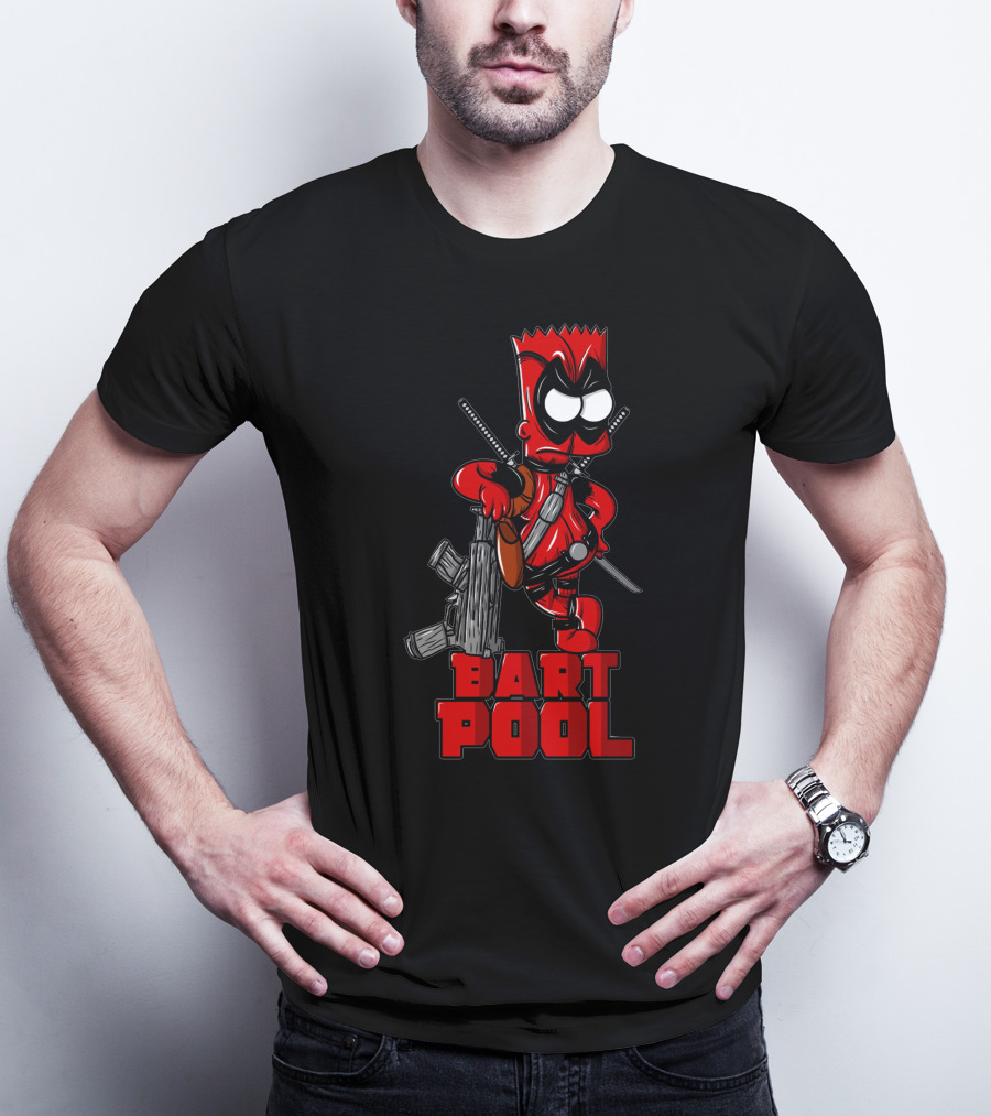 Bart Pool Ninja Attire T-Shirt