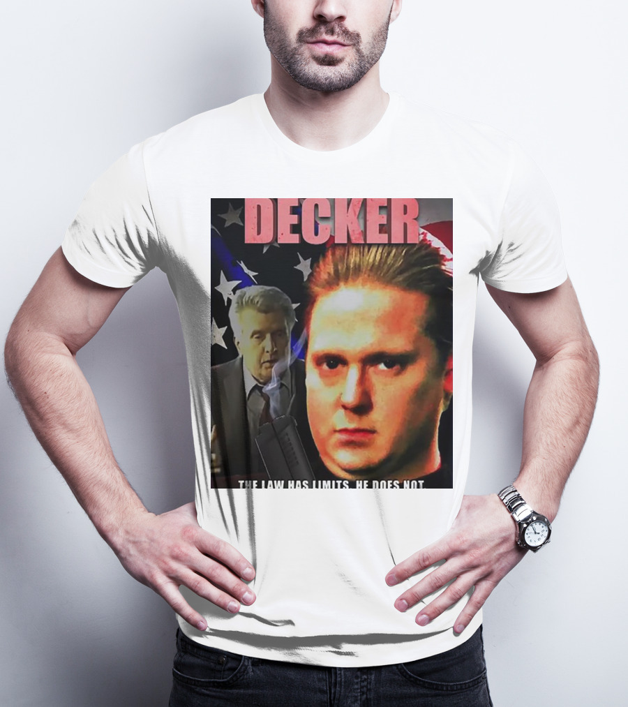 DECKER The Law Has Limits He Does Not On Cinema At The Cinema T-Shirt