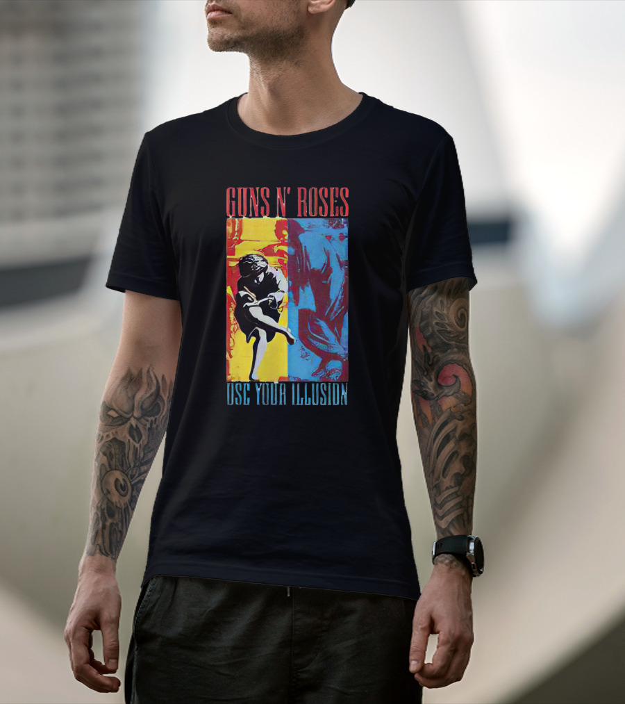 Guns N' Roses Use Your Illusion Colorful T-Shirt