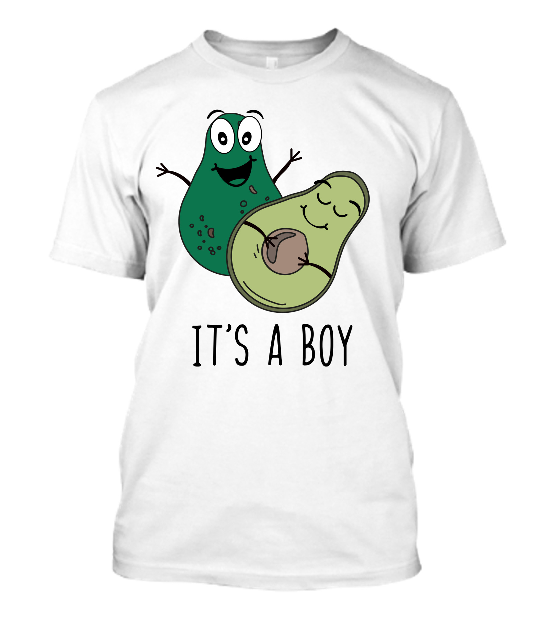 It's A Boy Avocado T-Shirt