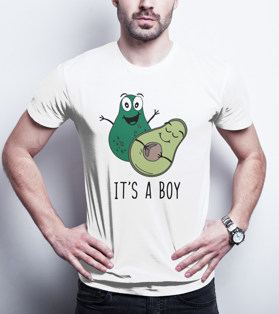 It's A Boy Avocado T-Shirt