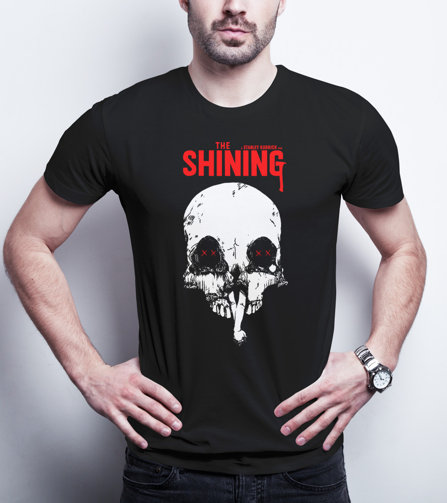 The Shining Friday The 13Th Stanley Kubrick Skull Twins T-Shirt