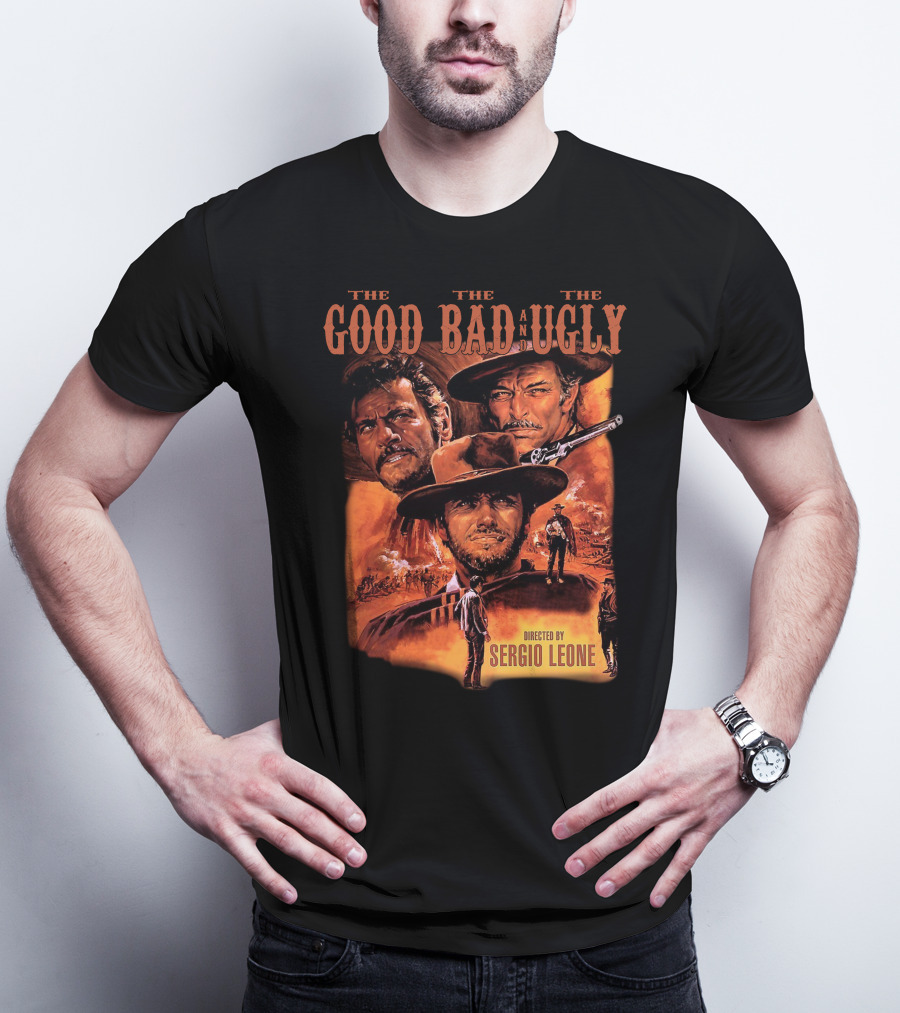 The Good The Bad And The Ugly Directed By Sergio Leone T-Shirt