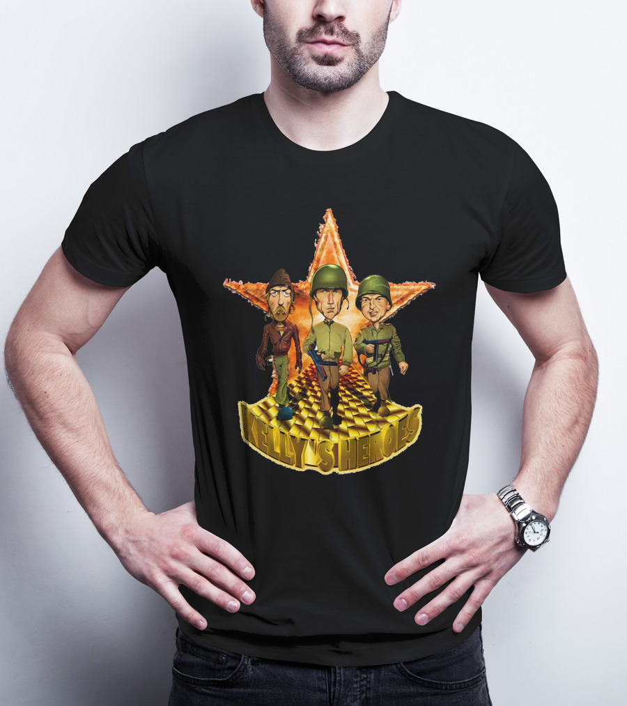 Kelly's Heroes 3 Soldiers Golden Star T-Shirt