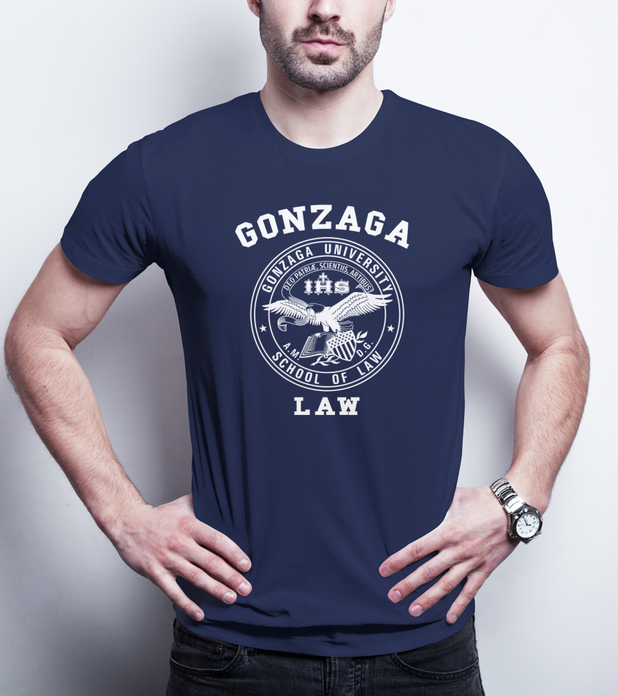 Gonzaga University School Of Law Seal Emblem T-Shirt