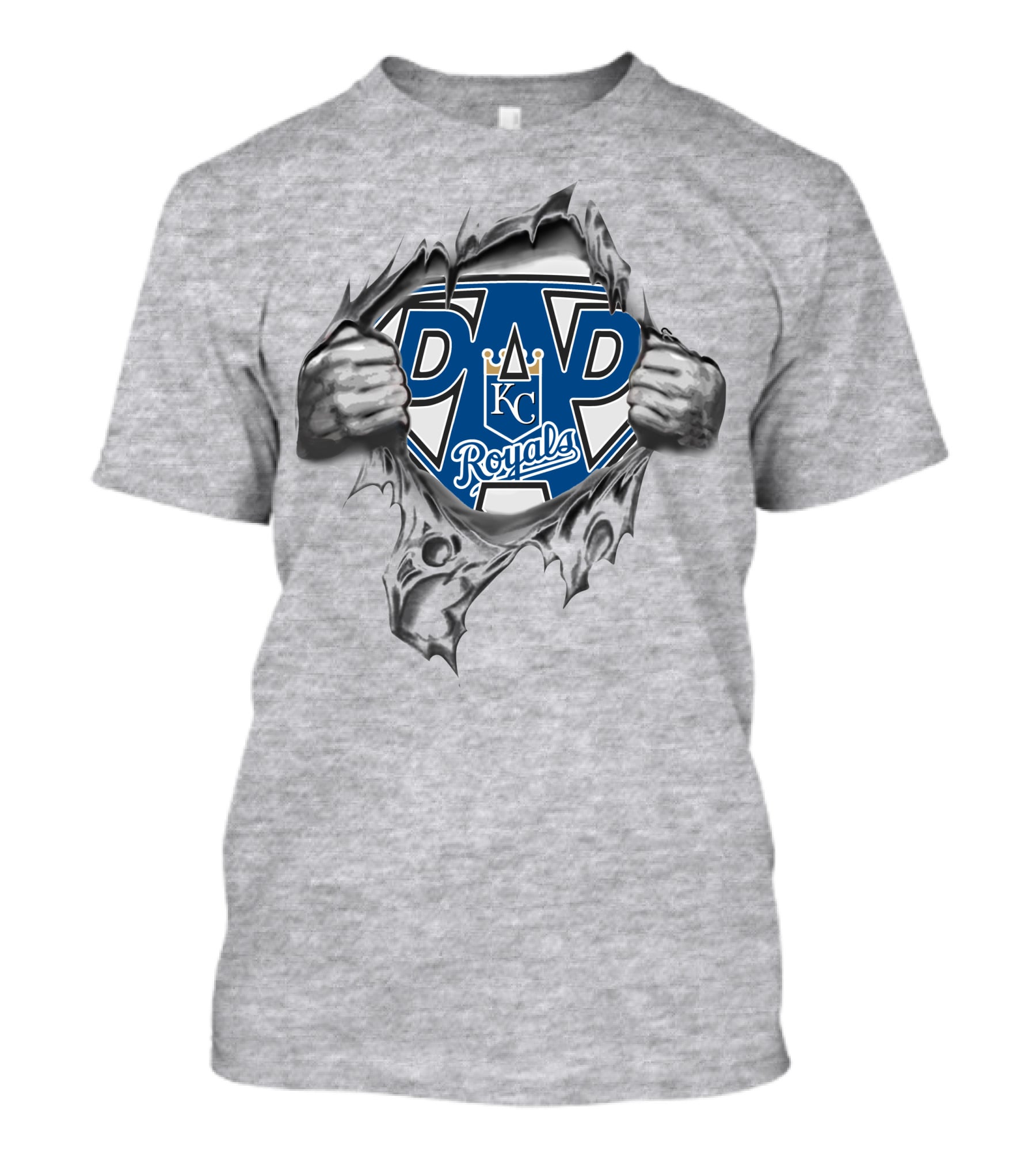 Kansas City Royals Super Dad Hero T-Shirt