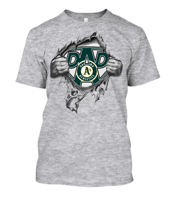 Oakland Athletics Super Dad T-Shirt