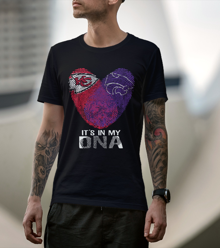 Kansas Chiefs Wildcats It's In My DNA T-Shirt