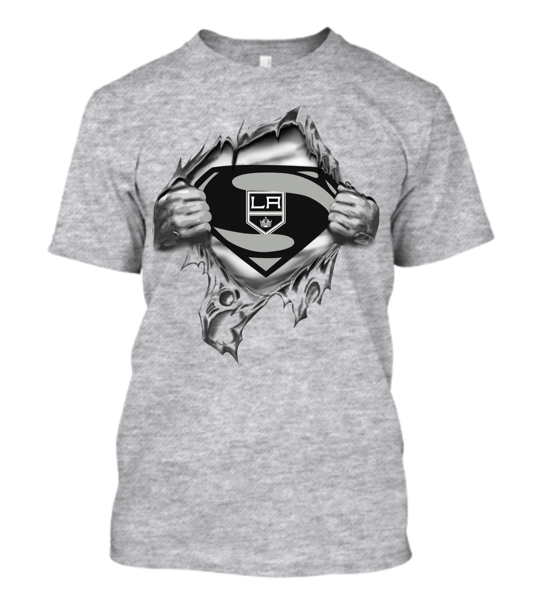 La King Superman Emblem Fusion T-Shirt