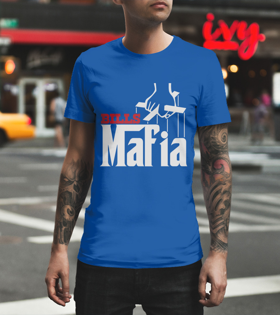 Bills Mafia Parody Godfather T-Shirt