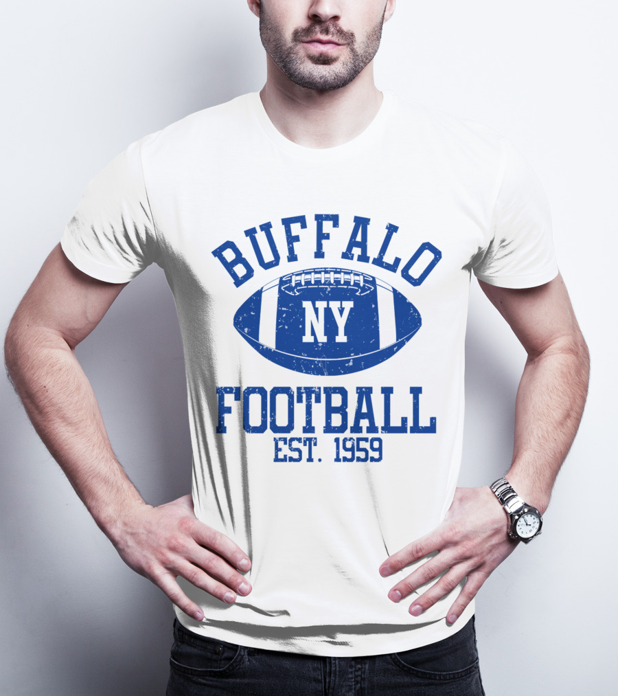 Buffalo NY Football EST 1959 T-Shirt