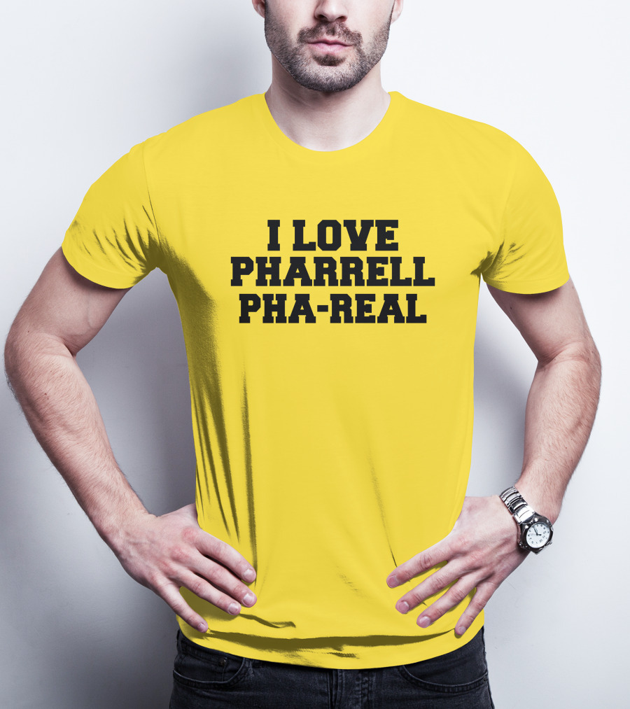I Love Pharrell Pha-Real The Neptunes Marc Goldstein T-Shirt