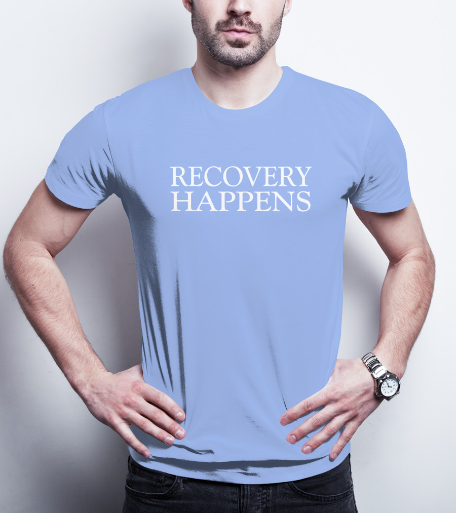 Kalamazoo Wellness Recovery Happens Kevin McLaughlin T-Shirt