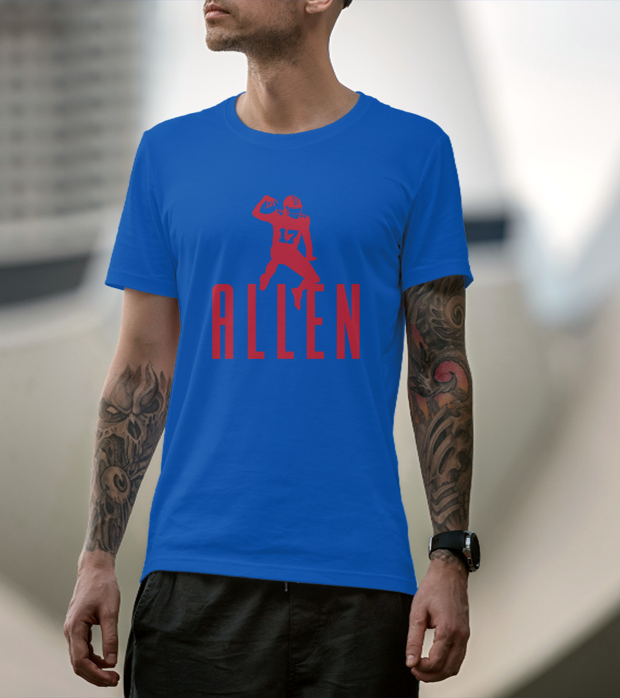 Buffalo Bills Allen 17 Football T-Shirt