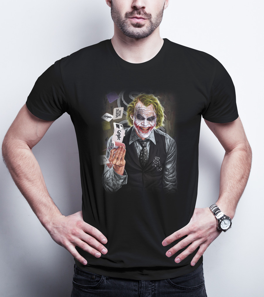 Chicago White Sox Joker Playing Cards T-Shirt