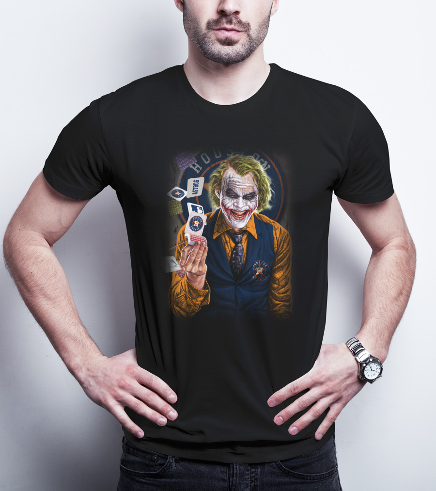 Houston Astros Joker Fan T-Shirt