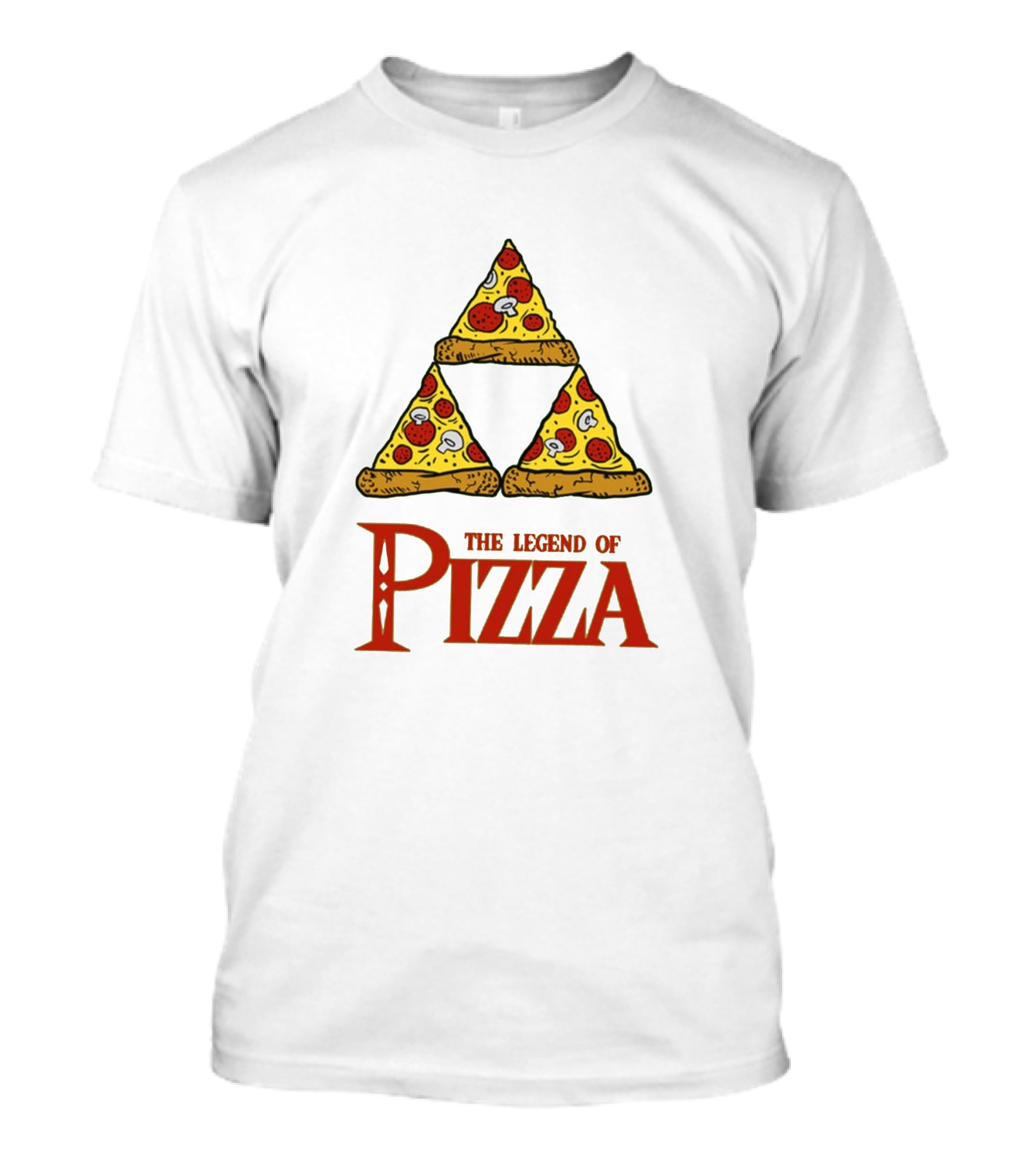 The Legend Of Pizza Triangles T-Shirt