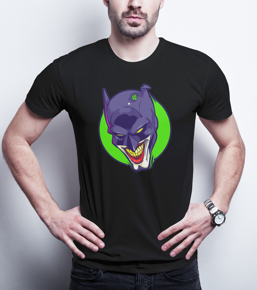Bat Joke Evil Grin Mashup T-Shirt