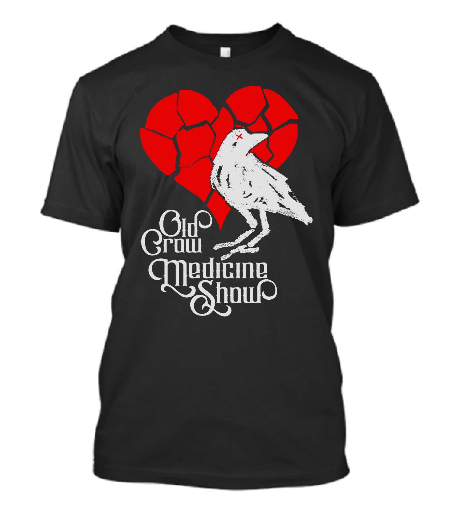 Old Crow Medicine Show Broken Heart Crow T-Shirt